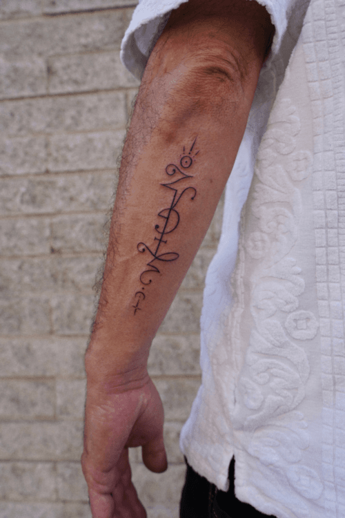 Decorative Fine Line Tattoo • Tattoodo
