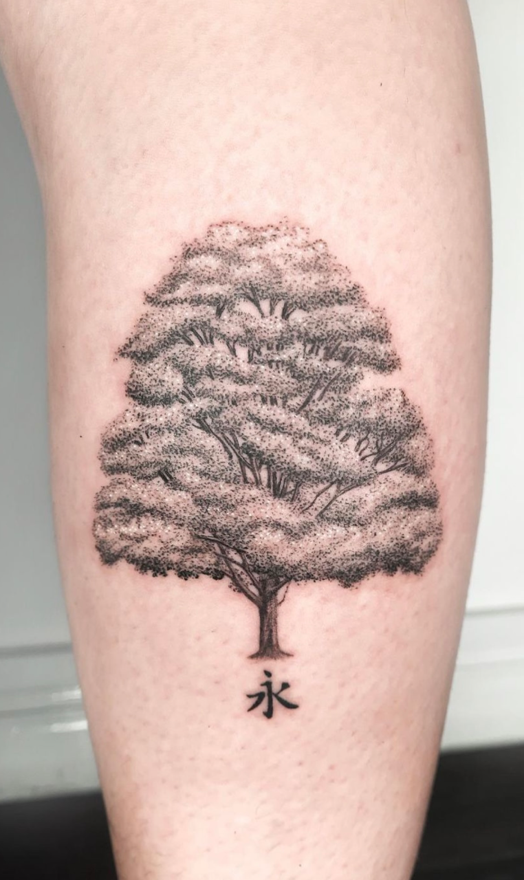 Mystical Tree Tattoo by Liberty C • Tattoodo