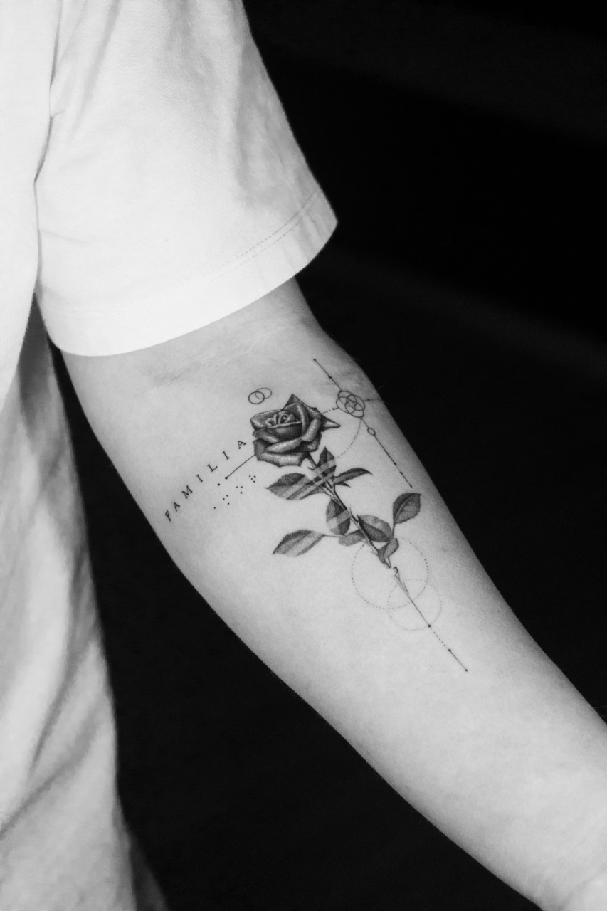 Geometric Micro Realism Tattoo • Tattoodo