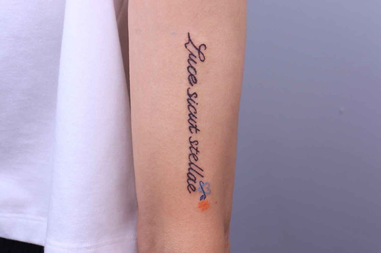Script Tattoo • Tattoodo