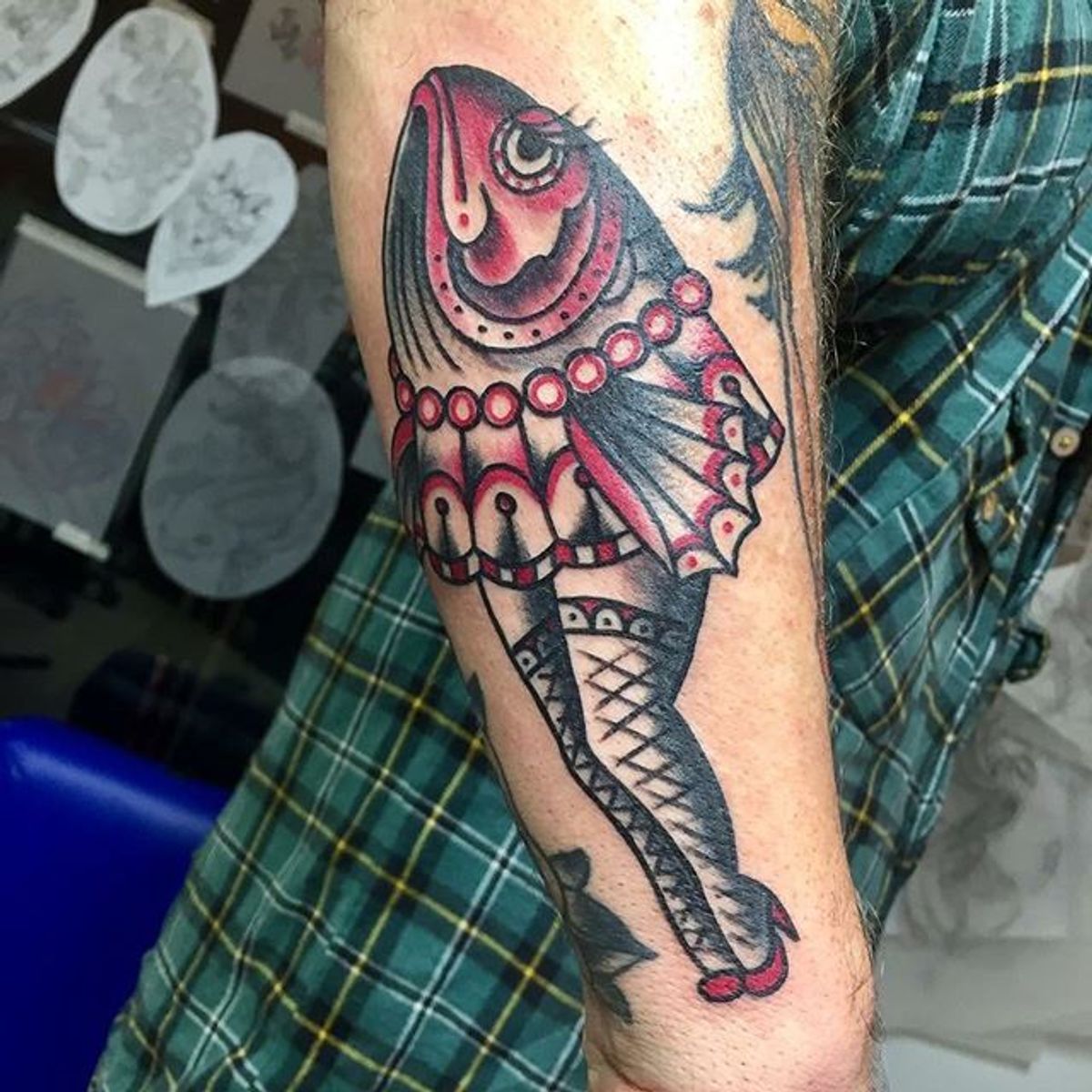 Tattoo uploaded by Custom Tattoo • The result of fishylegs. Artist ...