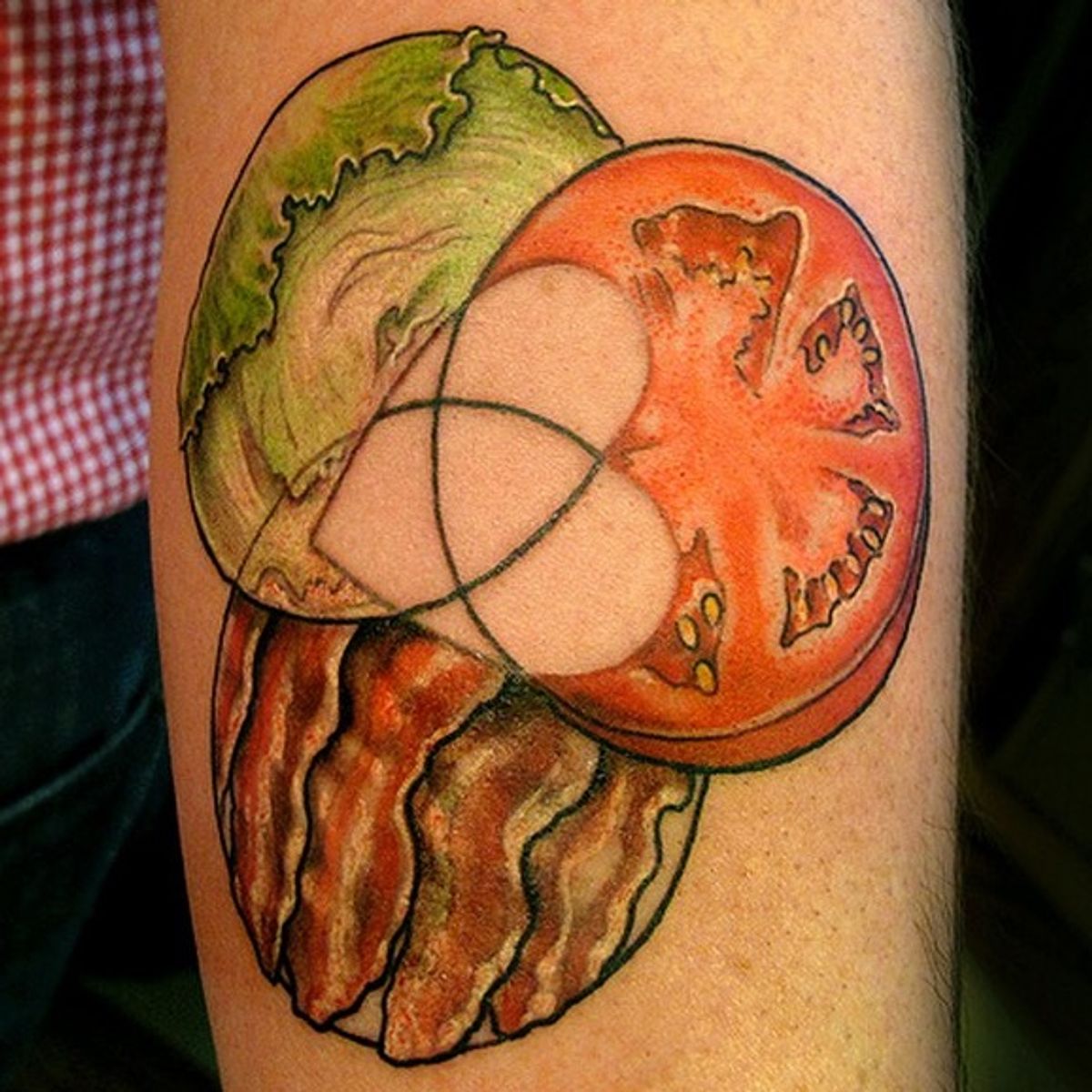 Tattoo uploaded by Tattoodo • #Lettuce, #Tomatoes and #Bacon = #LOVE. # ...