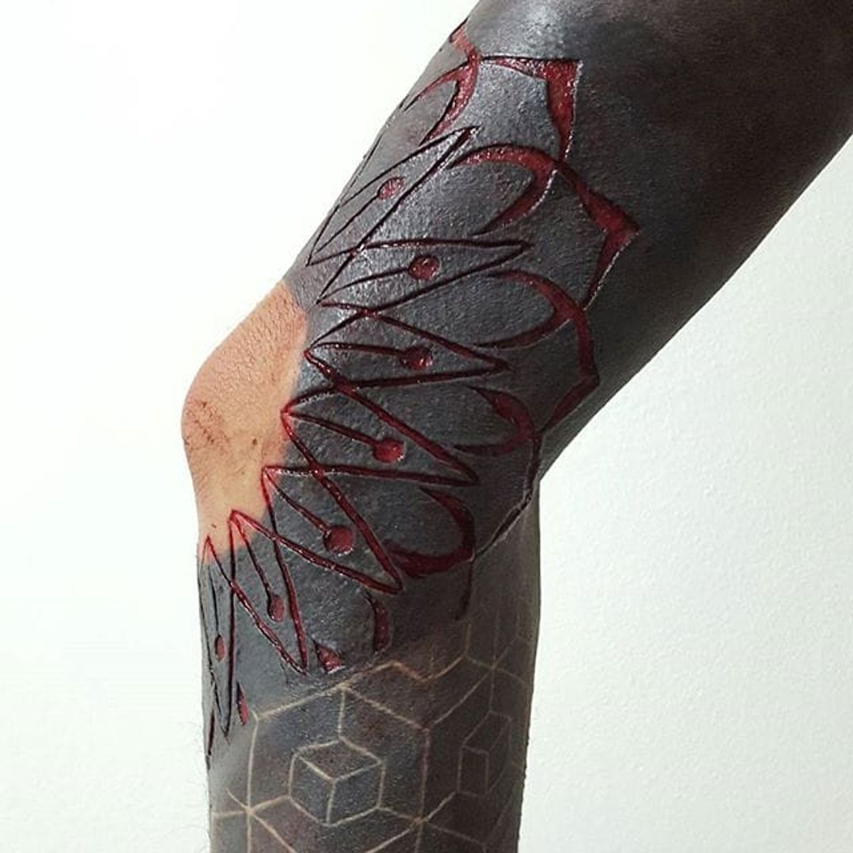 Tattoo uploaded by Robert Davies • Scarification Design by Dave Santoni ...