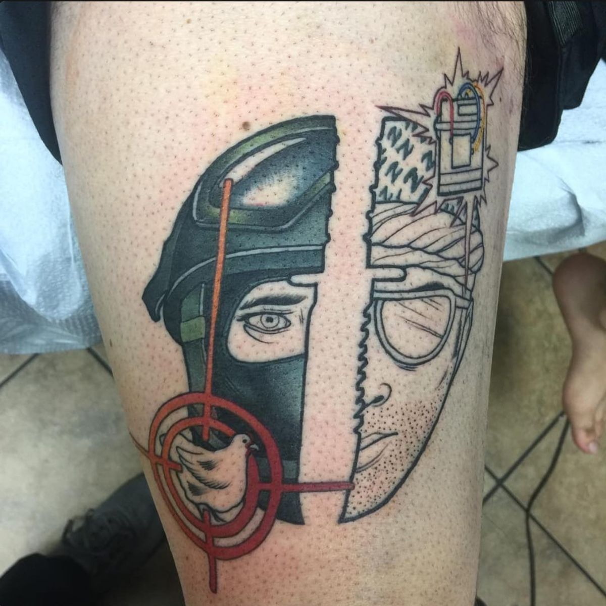 Tattoo uploaded by Ross Howerton • An awesome terrorist counter ...