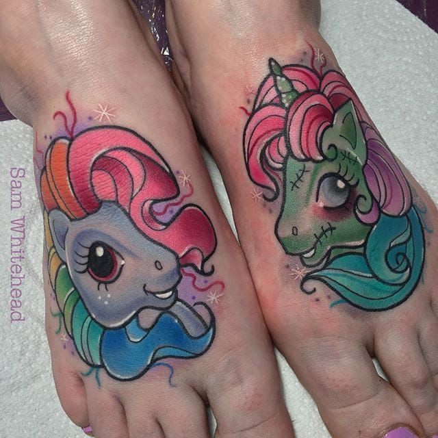 Zombie My Little Pony Tattoo
