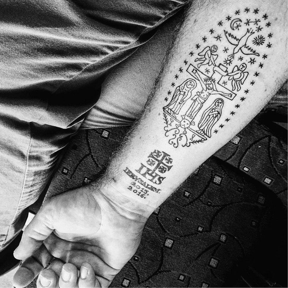 Tattoo uploaded by Xavier • Photo by Anna Felicity Friedman of Atlas ...