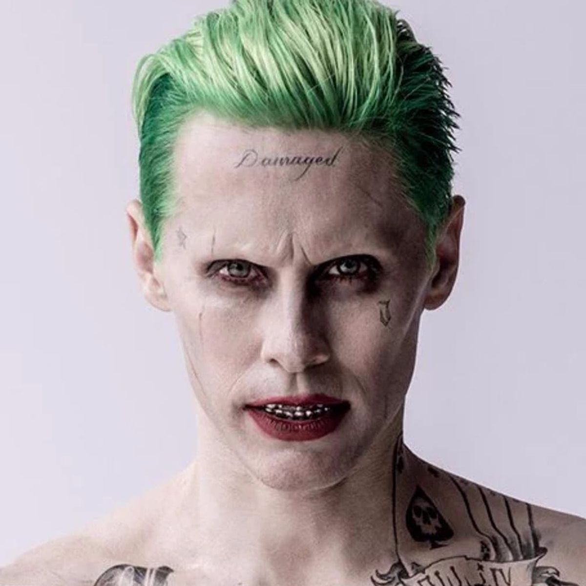 Tattoo uploaded by Xavier • Pictured, Jared Leto as Joker ...