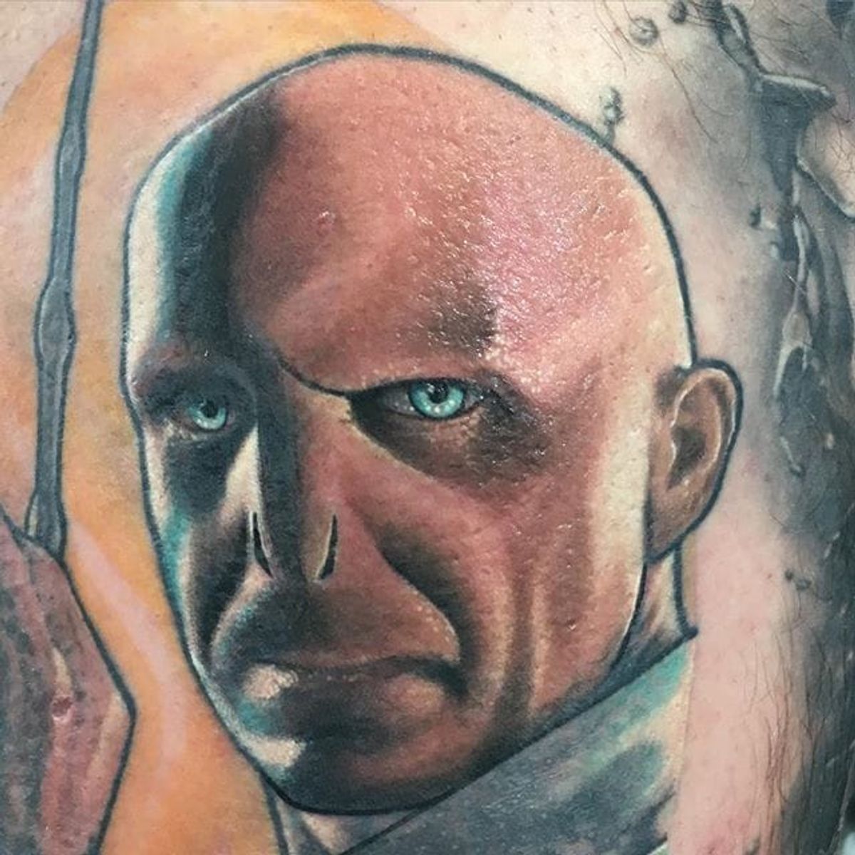 Tattoo uploaded by Robert Davies • Voldemort Tattoo by Matt Youl # ...