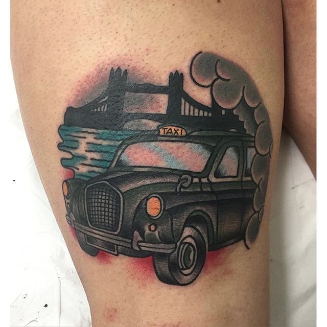Cab Tattoos Muurdecoraties New York Muurfoto's, Foto