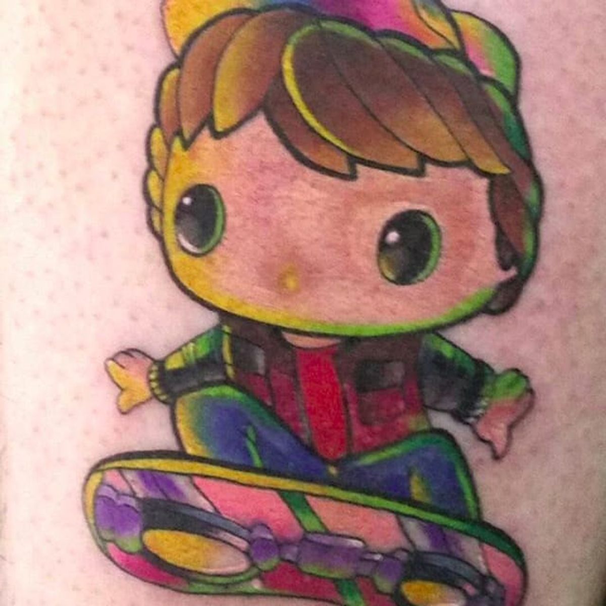 Tattoo uploaded by Servo Jefferson • Funko Pop! Marty McFly tattoo. # ...
