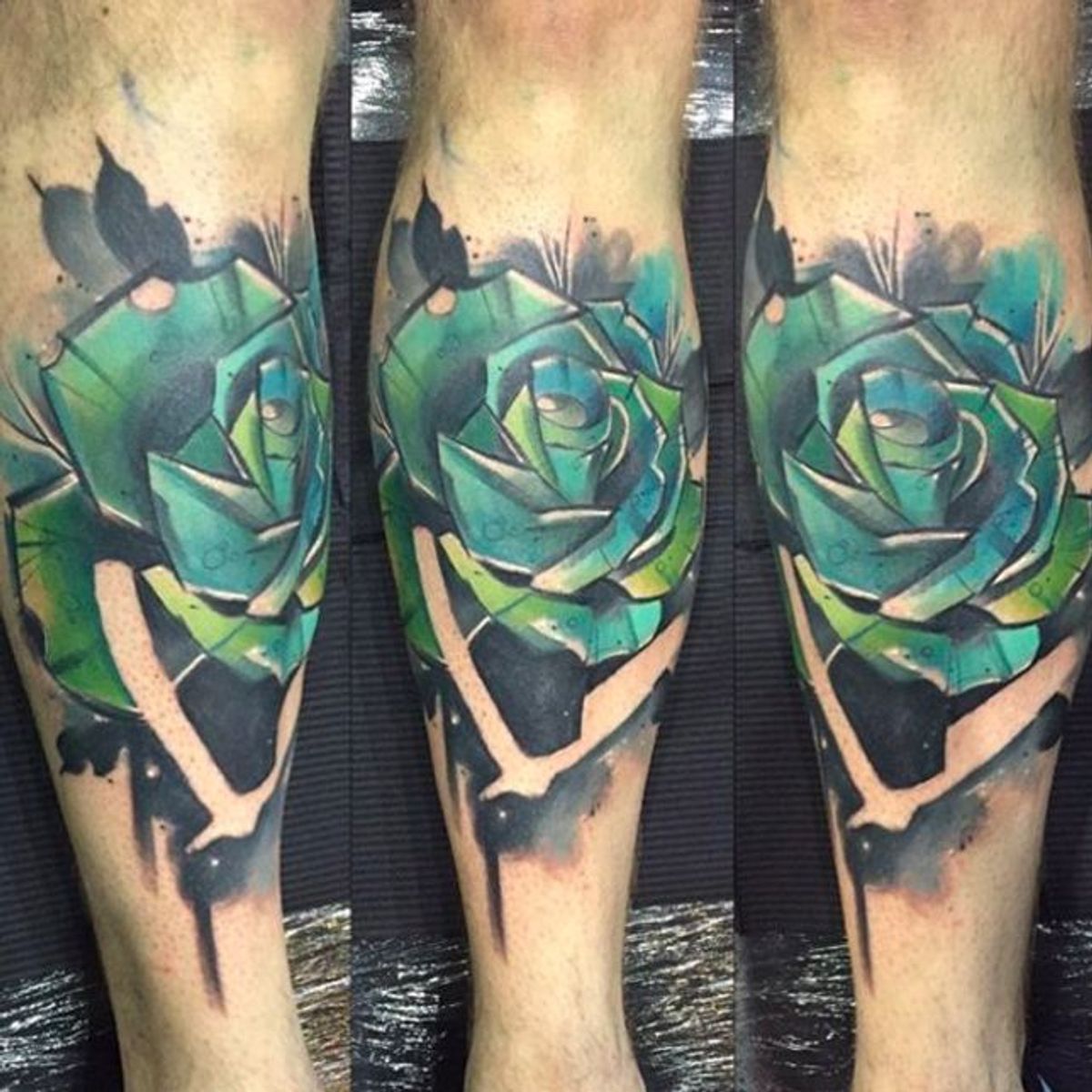 Tattoo uploaded by Rebecca • Rose tattoo by Just Jessie #JustJessie # ...