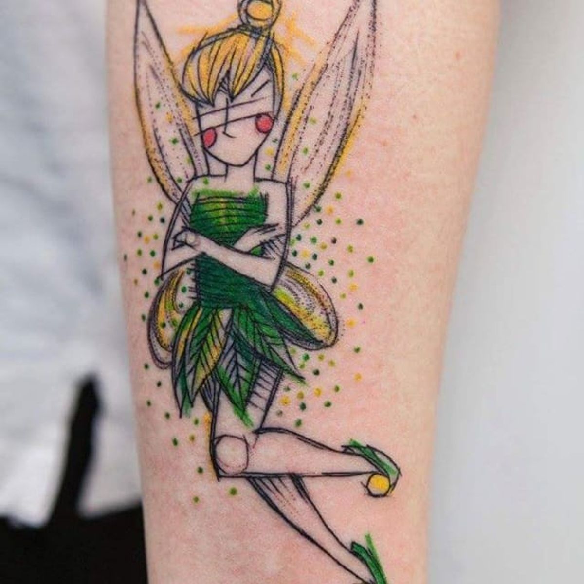 Tattoo uploaded by JenTheRipper • Tinkerbell tattoo by Ms. Kudu #MsKudu ...