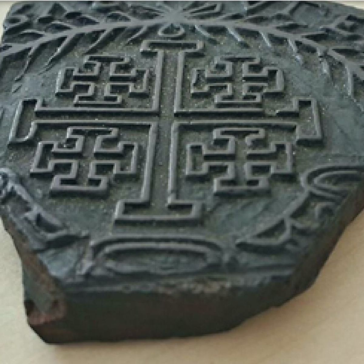 Tattoo uploaded by Ross Howerton • Ancient wooden block with ...