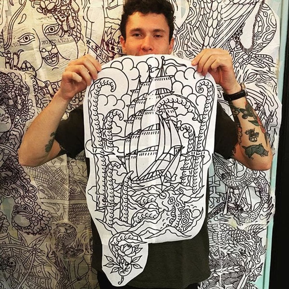 Tattoo uploaded by Hateful Kate • One of Joel Soos' clients shows off ...