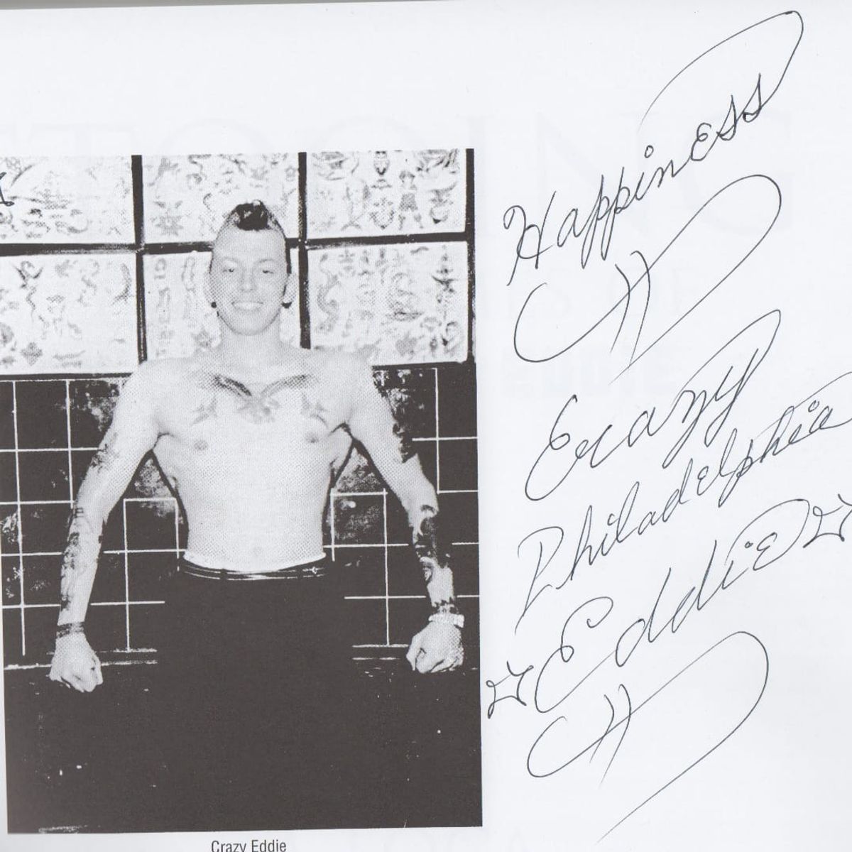 Tattoo uploaded by Ross Howerton • Photo of Crazy Philadelphia Eddie ...