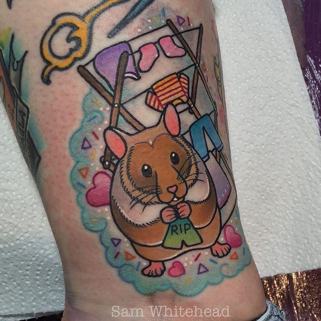 Traditional Hamster Tattoos No Spoilers] Brand New Tattoo. So Happy!