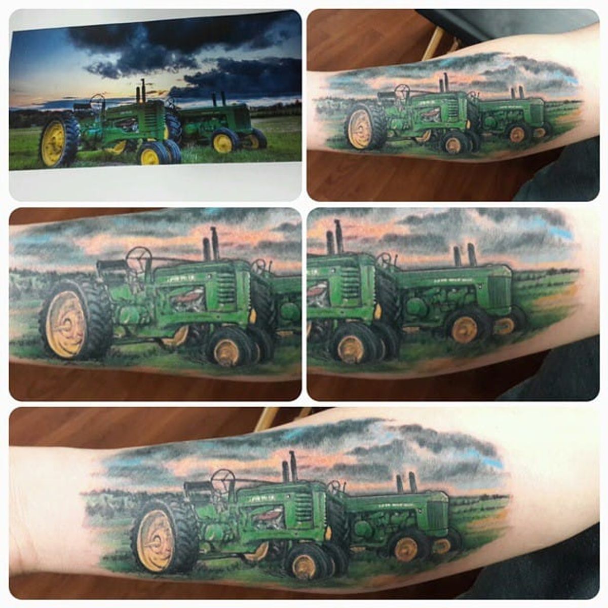 Tattoo uploaded by Servo Jefferson • John Deere tractors by Nichols ...