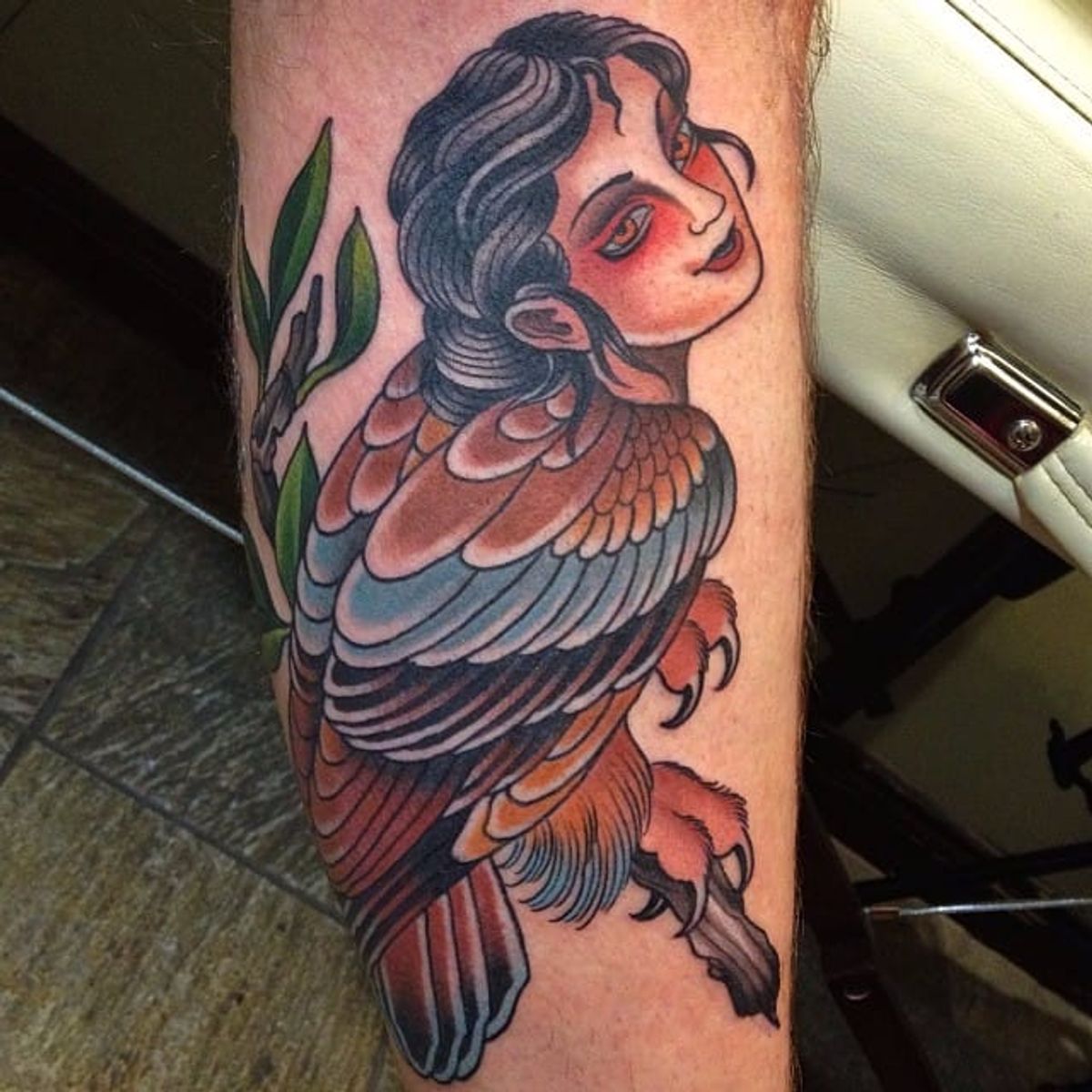 Tattoo uploaded by Robert Davies • Harpy Tattoo by Gordon Combs #Harpy ...