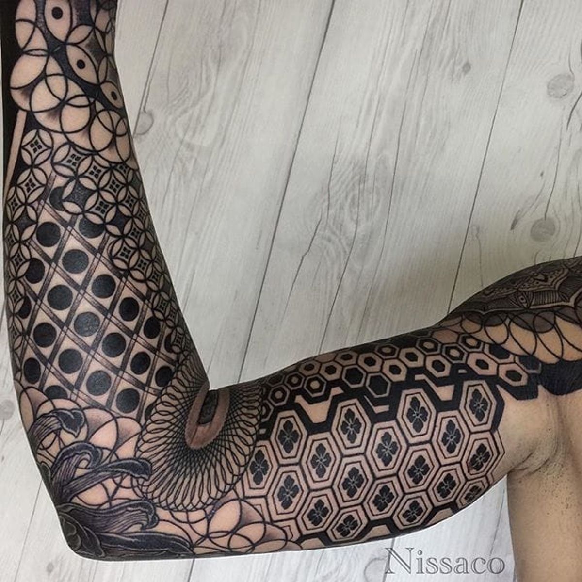 Tattoo uploaded by Ross Howerton • A wonderful spready of geometric and ...