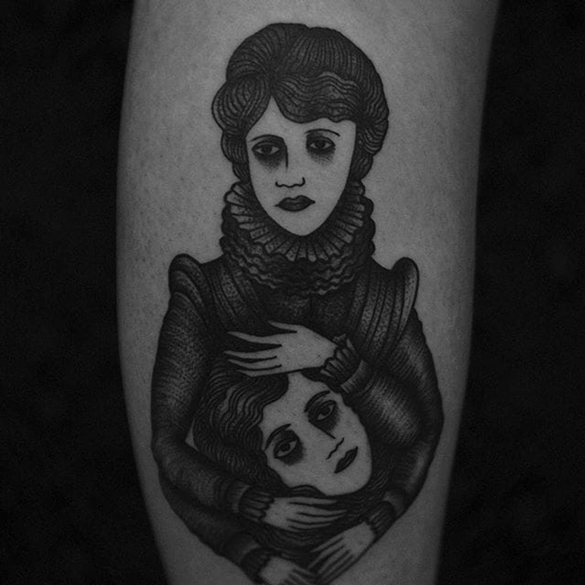 Tattoo uploaded by Alex Wikoff • Conjoined Twins by Happypets (via IG ...