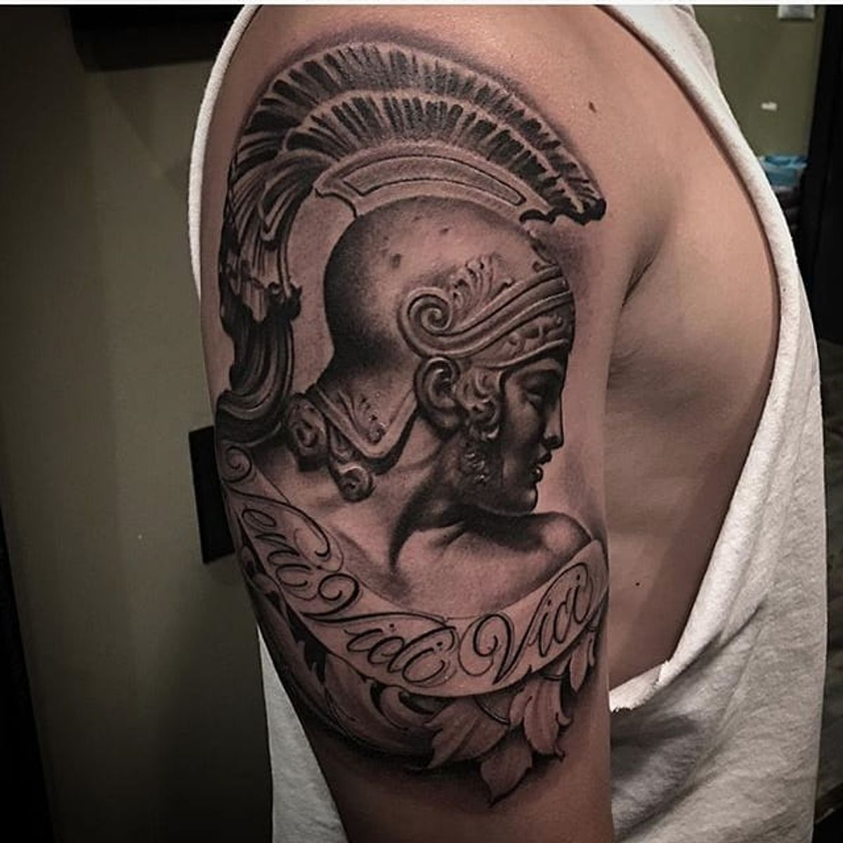 Tattoo uploaded by Ross Howerton • A portrait of Caesar in a ...