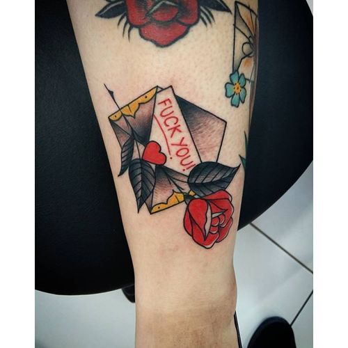 Old Envelope Tattoos