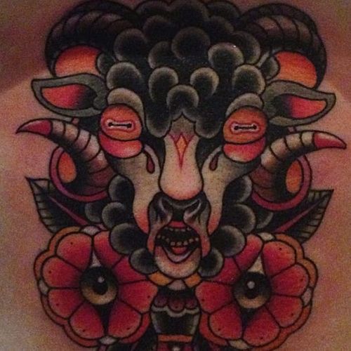 Neo Traditional Ram Tattoos Gabriela Garcia | Tattoo Artist