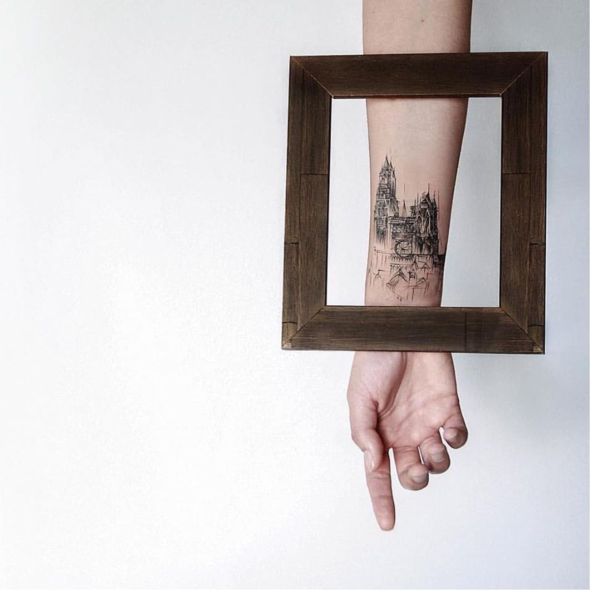 Tattoo uploaded by JenTheRipper • Graphic tattoo made at La Bottega ...