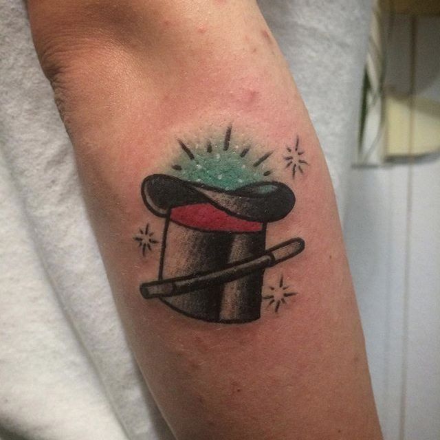 Magician Hat Tattoos Artistic Impressions Tattoo Studio Janice Komar