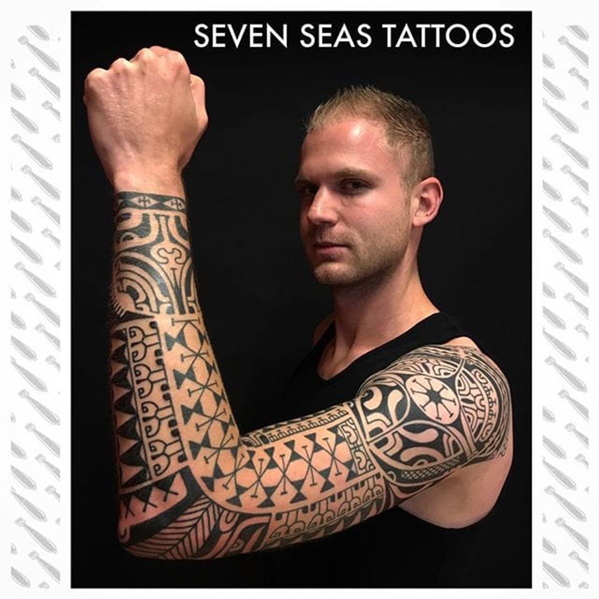 Tattoo uploaded by Ross Howerton • Incredible South Pacific style work ...