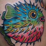 Tattoo uploaded by Robert Davies • Pufferfish Tattoo, artist unknown # ...
