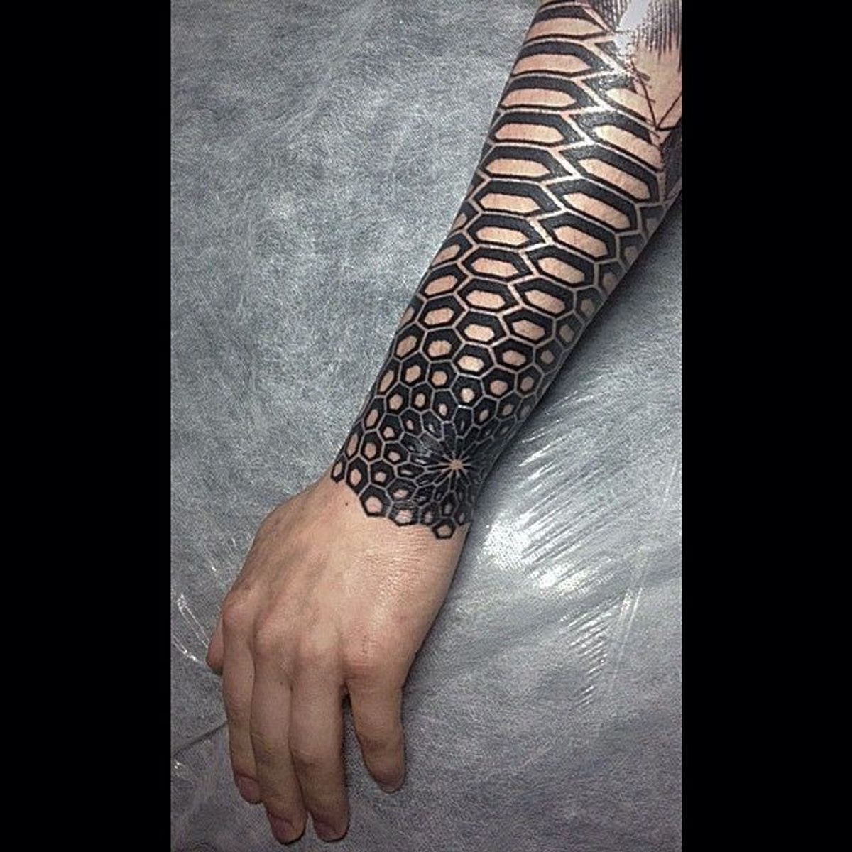 Tattoo uploaded by rcallejatattoo • Radical geometric blackwork tattoo ...