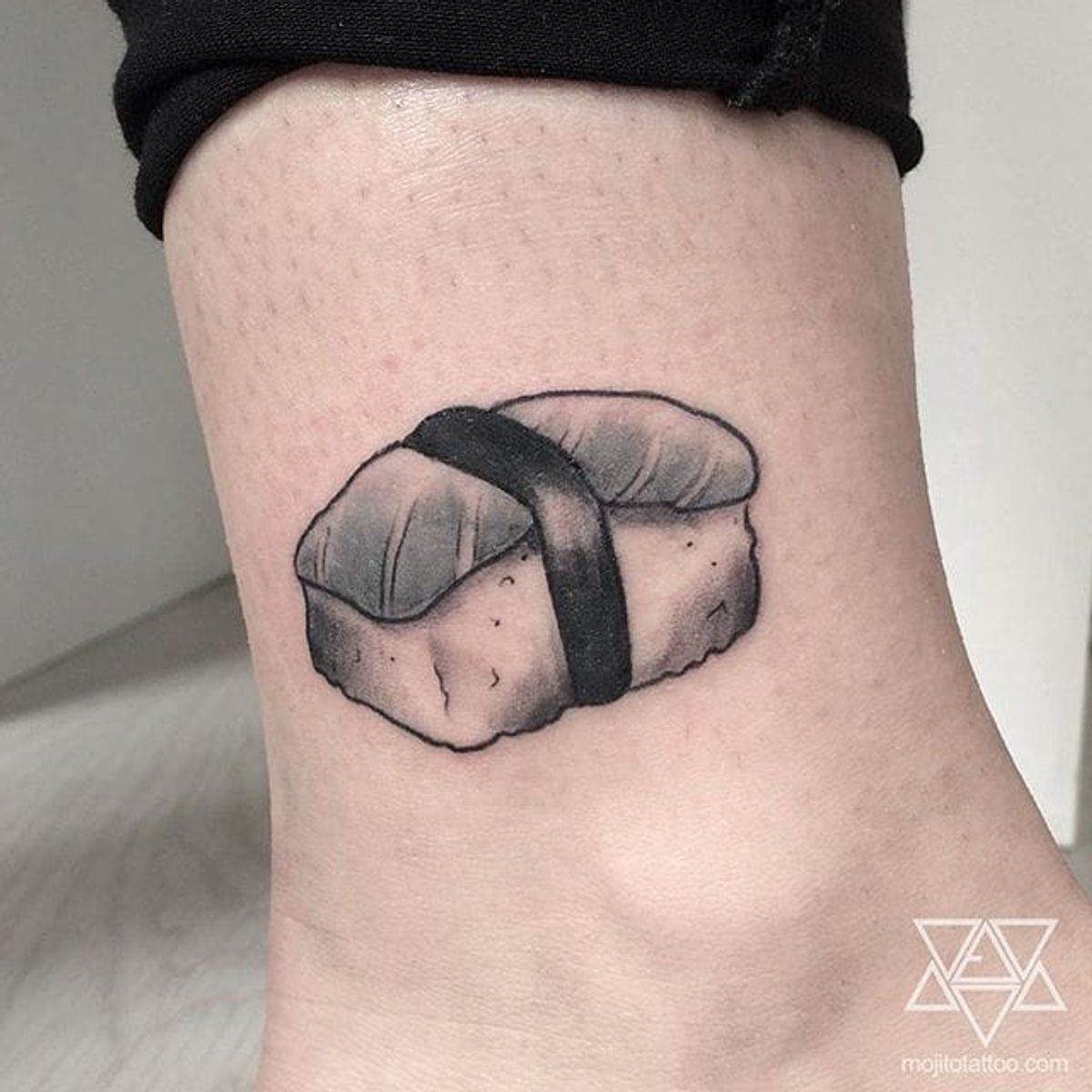 Tattoo uploaded by PK • Black and grey sushi by ...