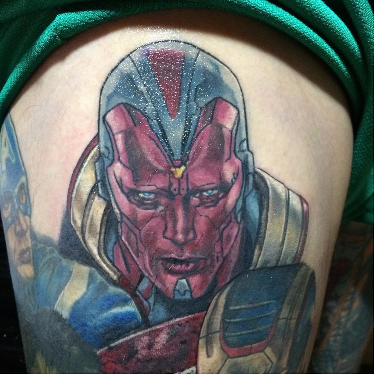 Tattoo uploaded by Robert Davies • Vision Tattoo by Aiko Black Eyes ...