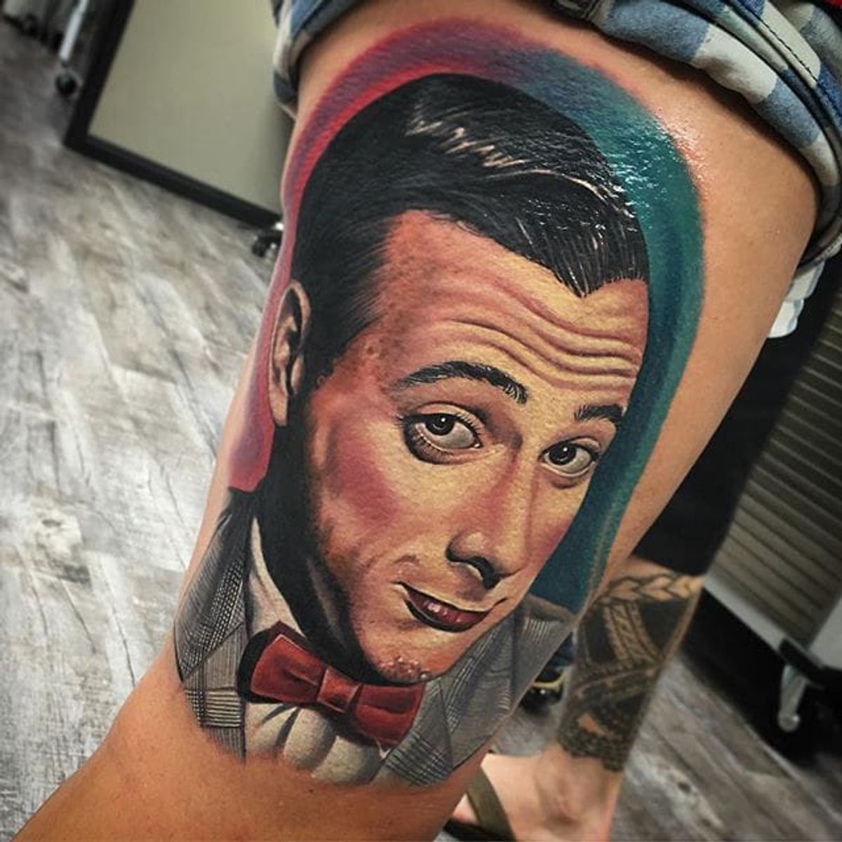 Tattoo uploaded by Alex Wikoff • Pee Wee Herman by Roman Abrego (via IG ...