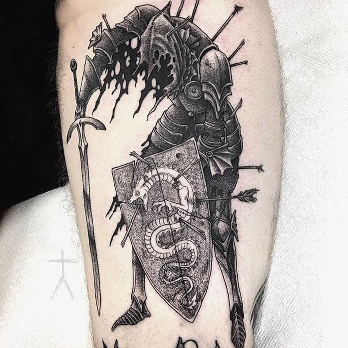 Tattoo uploaded by Luiza Siqueira • Guerreiro zumbi # ...
