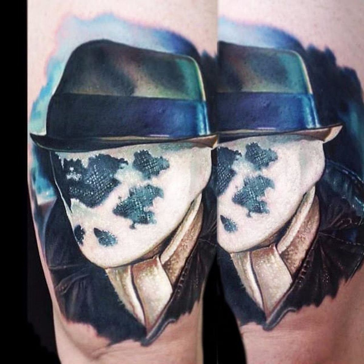 Tattoo uploaded by Robert Davies • Rorschach Tattoo by Paul Acker # ...