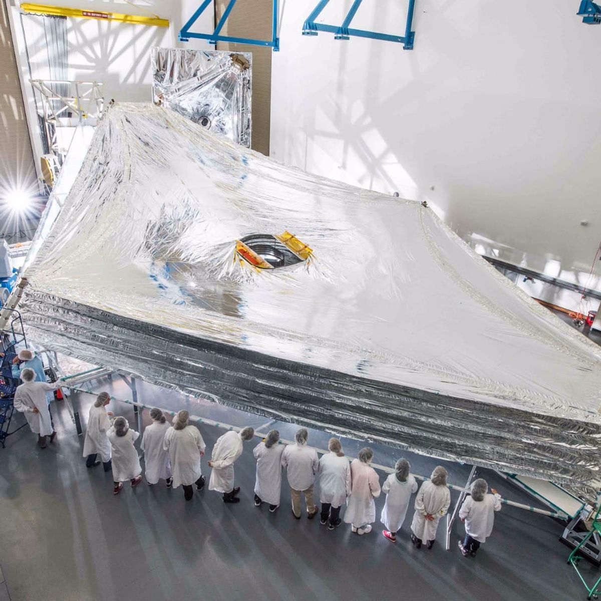 Tattoo uploaded by Ross Howerton • JWST's massive collapsible sunshield ...