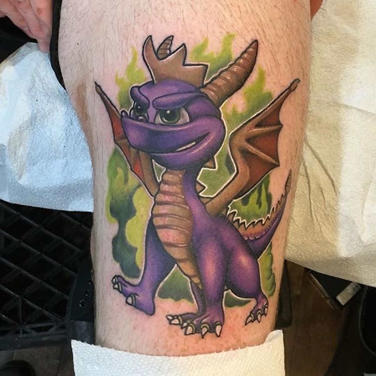 Tattoo uploaded by Robert Davies • Spyro Tattoo by Courtney Raimondi # ...