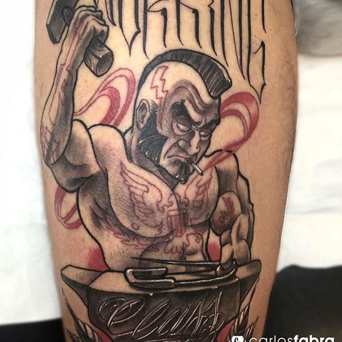 Tattoo uploaded by Robert Davies • Working Class Tattoo by Carlos Fabra ...