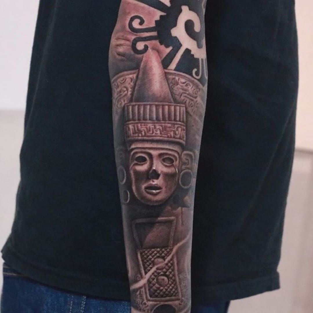 Steve Soto Tattoo Flash Aztec Tattoo Aztec Tattoo Designs Tattoo