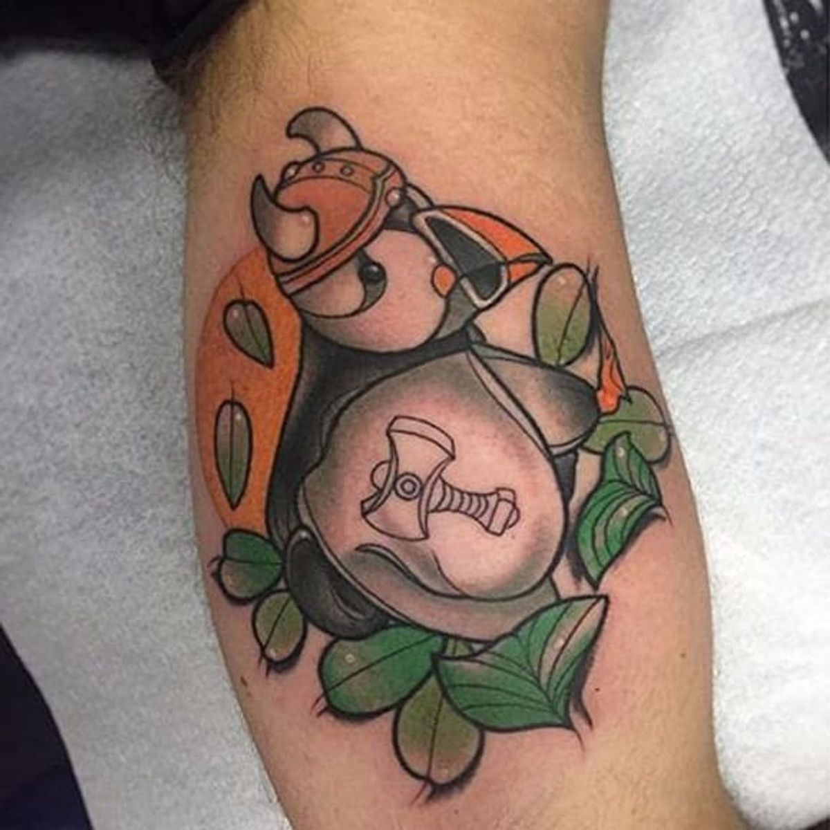 Tattoo uploaded by Line Meriam • Viking puffin by Linda Iacono. #puffin ...