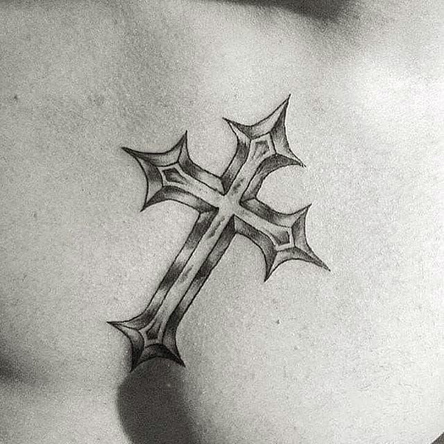 Pointed Cross Tattoos 150 Best Cross Tattoos For Men (2020)