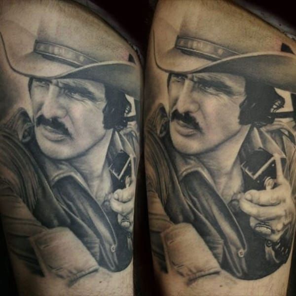 Smokey and the bandit tattoo - Bronctattooaus.com