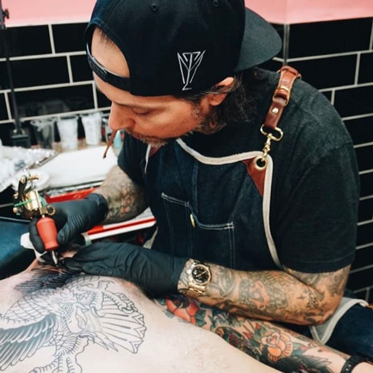 Tattoo uploaded by Joe • Chris Stuart. (via IG - chrisxempire) #traditional #animalheads # ...