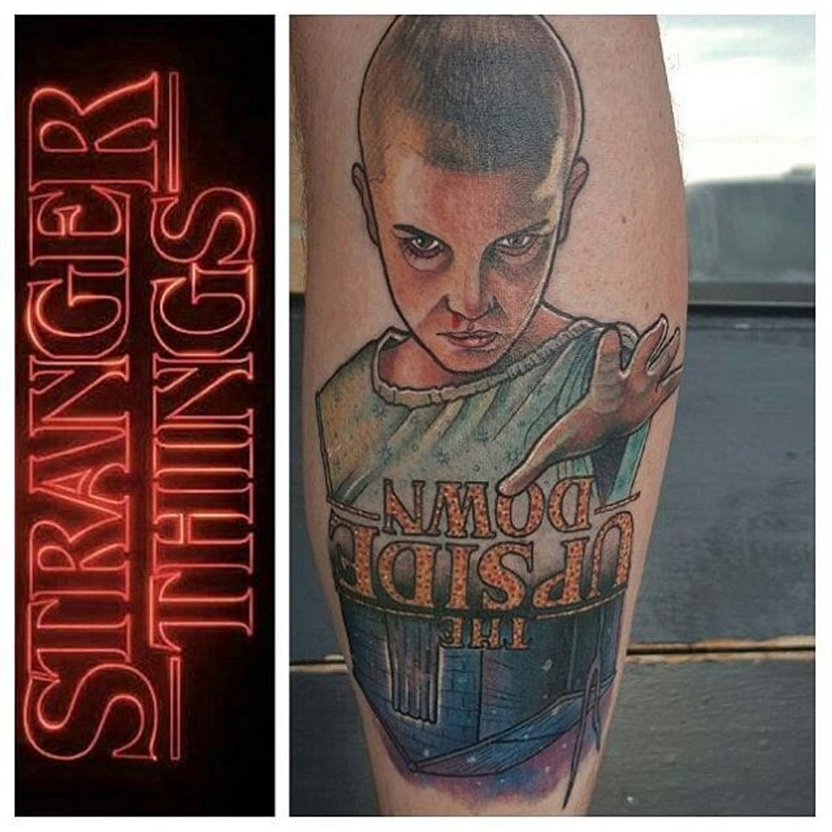 Tattoo uploaded by Xavier • Neotraditional Stranger Things' Eleven ...