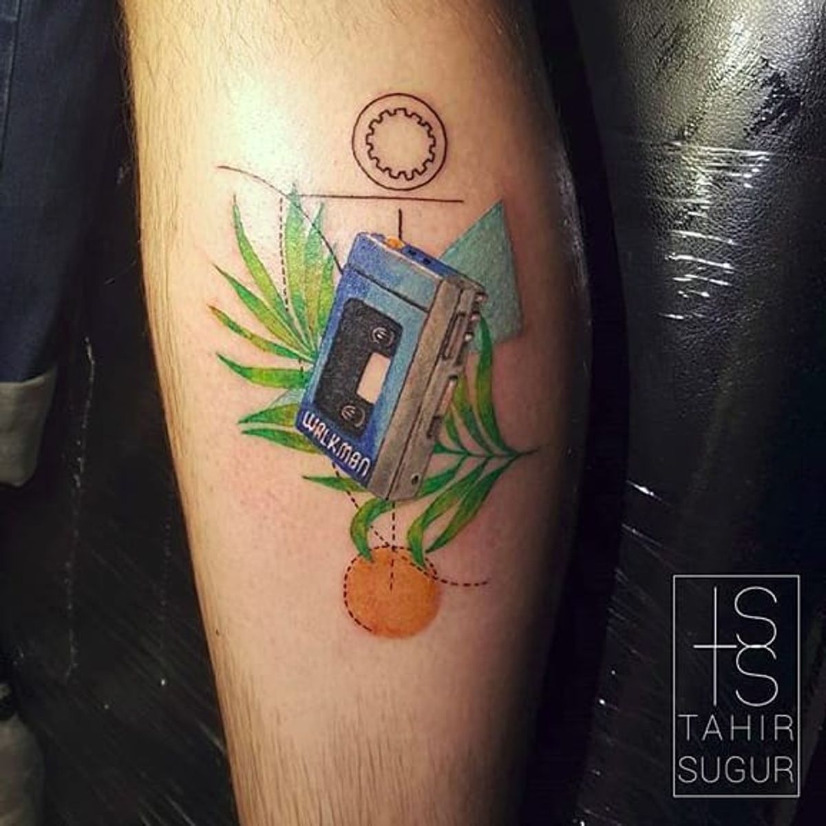 Tattoo uploaded by Servo Jefferson • Colorful walkman by Tahir Sugur ...