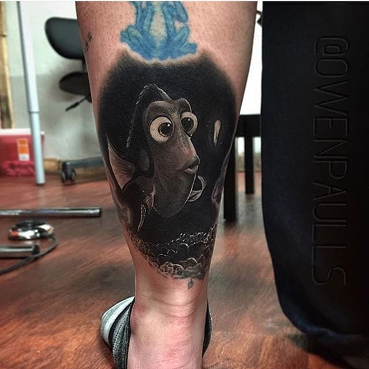 Tattoo uploaded by Xavier • Finding Nemo movie star Dory by Owen Paulls ...