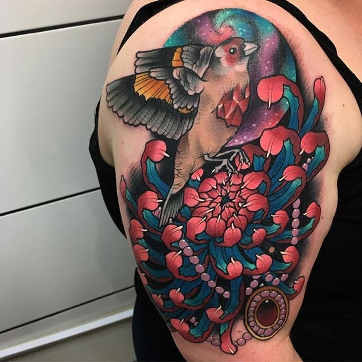 Tattoo uploaded by Ross Howerton • The most ruby breasted robin ever ...