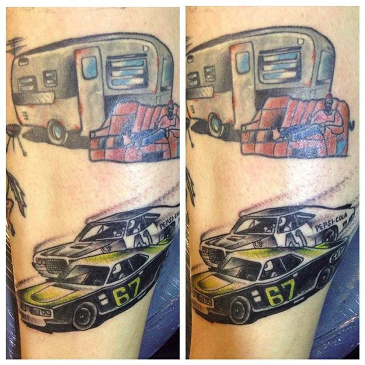 Tattoo uploaded by Tattoodo • Awesome NASCAR tattoo (via IG ...